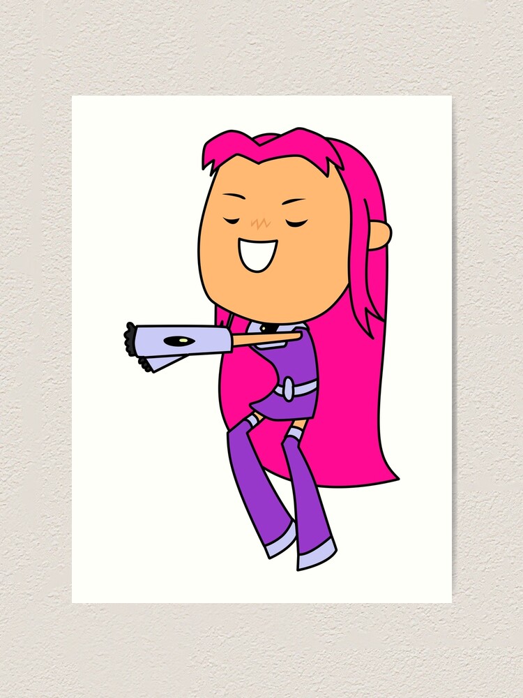 "Tiny Starfire" Art Print by JamesCMarshall | Redbubble
