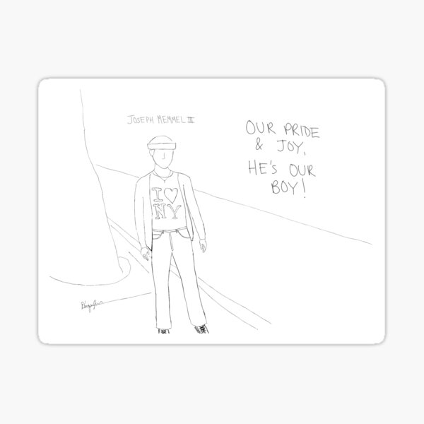 "Joseph Memmel of COIN" Sticker by chasesaidyeehaw | Redbubble