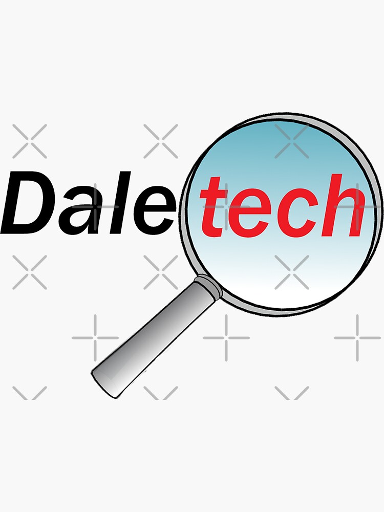 "Daletech" Sticker for Sale by Chavo2k6 | Redbubble