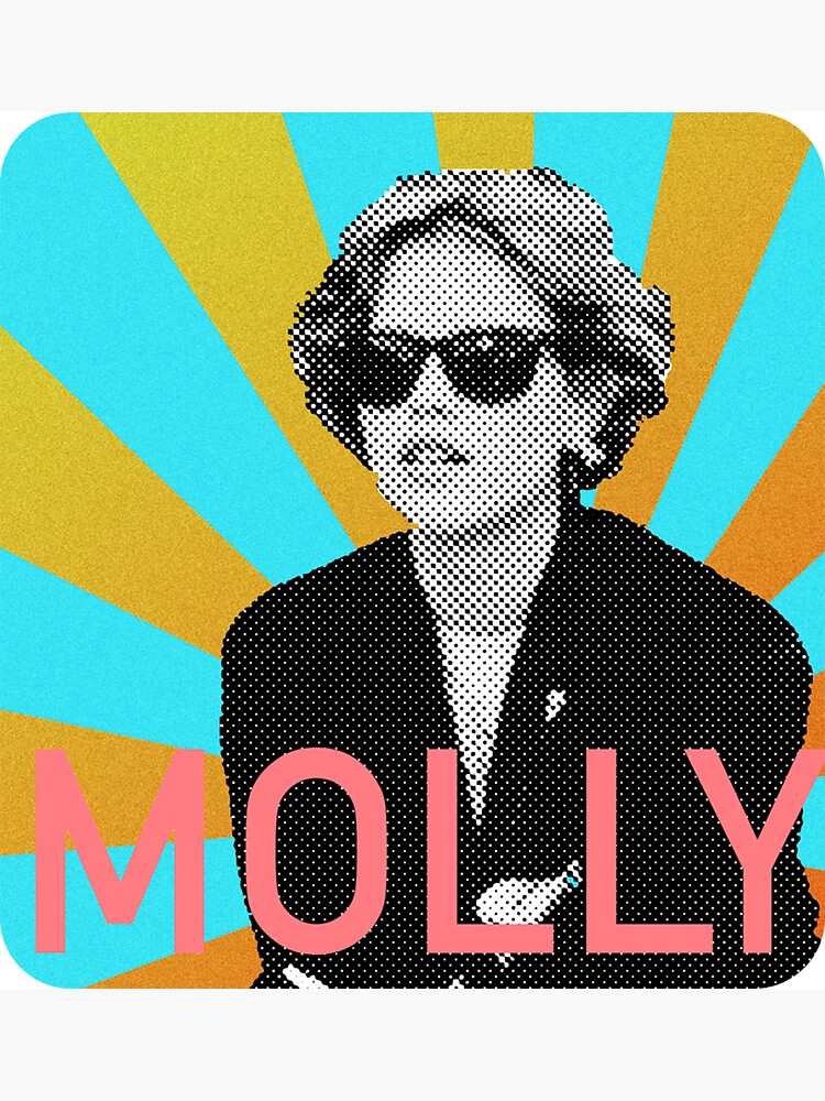 "Molly" Sticker for Sale by colombeat | Redbubble