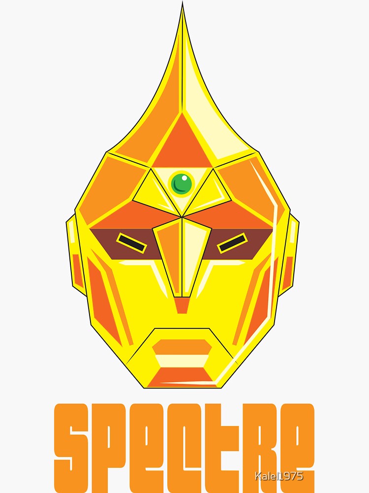 "SPECTRE FACE" Sticker for Sale by Kalel1975 | Redbubble