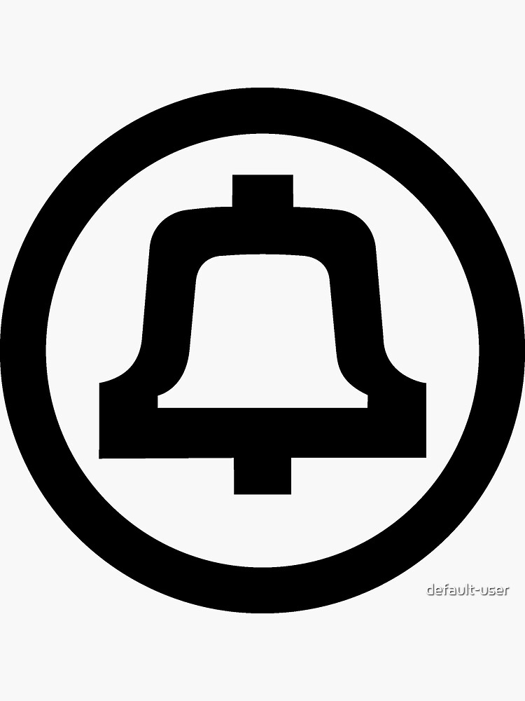 "Bell Telephone Logo" Sticker for Sale by default-user | Redbubble
