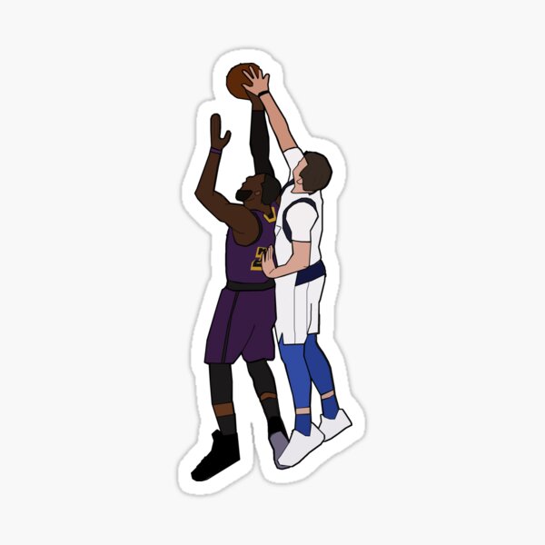 "The Matador Blocks Le King" Sticker by Xavj | Redbubble