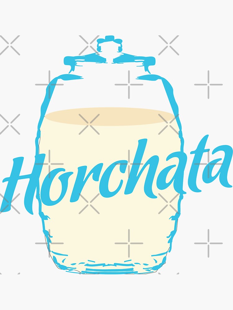 "Horchata" Sticker for Sale by mikelcal | Redbubble
