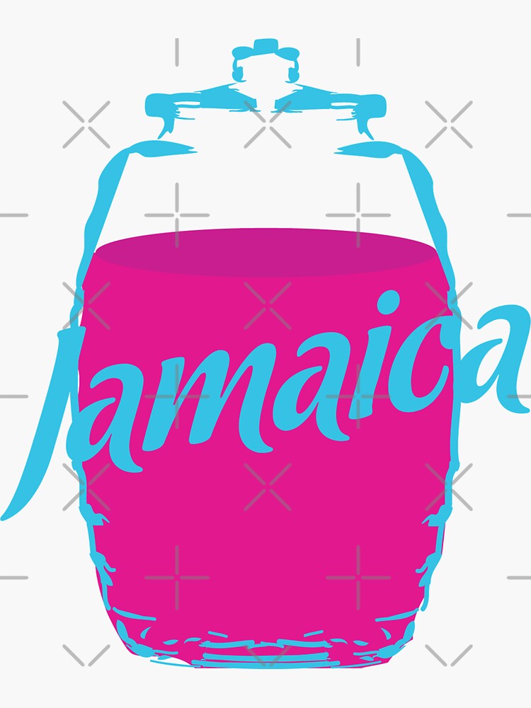 "Jamaica" Sticker for Sale by mikelcal | Redbubble