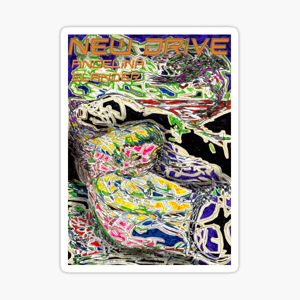 "New Drive" Sticker for Sale by AngelinaElander | Redbubble