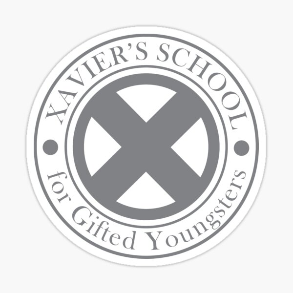 "Xavier's School" Sticker for Sale by silvrock | Redbubble
