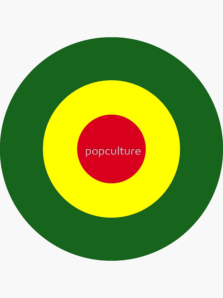 "Rasta Mod Target" Sticker for Sale by popculture | Redbubble