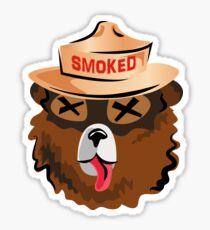 Smokey Bear Stickers | Redbubble