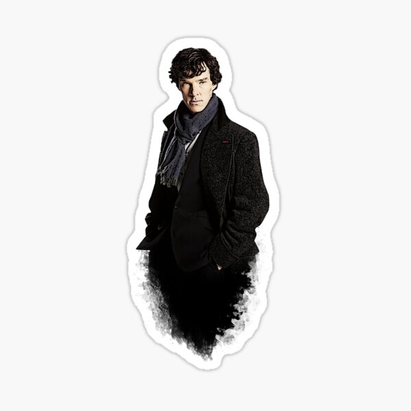 "Sherlock" Sticker for Sale by cirdec | Redbubble