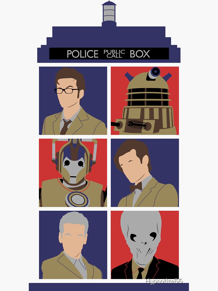 "Doctors & Friends" Sticker for Sale by Hypnotize66 | Redbubble