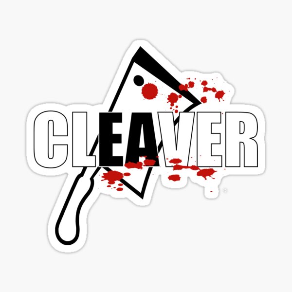 "Cleaver - Sopranos " Sticker for Sale by fsmooth | Redbubble