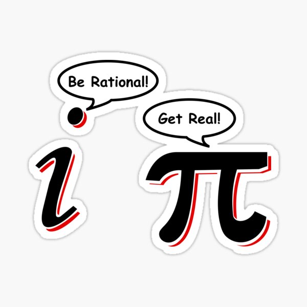 "Be Rational Get Real T-Shirt Funny Math Tee Pi Nerd Nerdy Geek Shirt ...