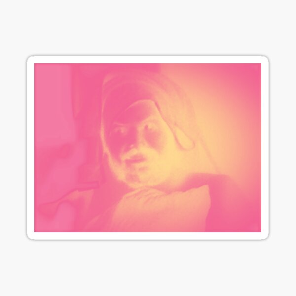 "Neon Face" Sticker for Sale by Ovahill | Redbubble