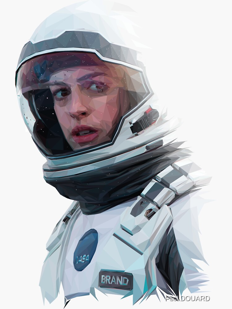 "INTERSTELLAR - BRAND" Sticker by douardp | Redbubble