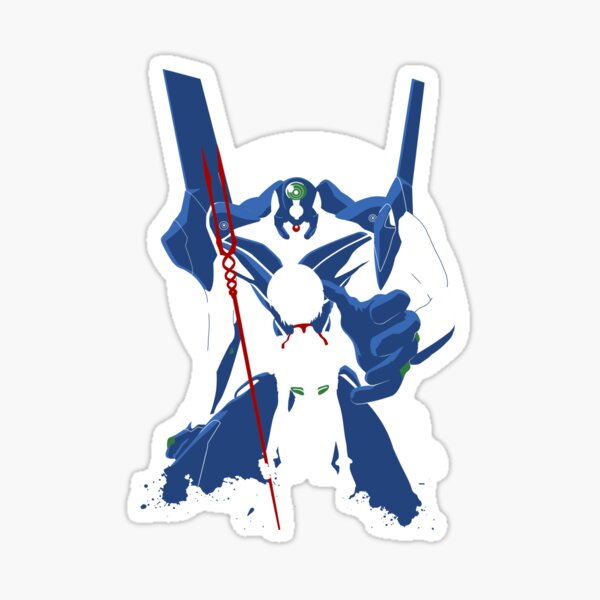 "Rei & Eva-00" Sticker for Sale by TeeTeeProject | Redbubble