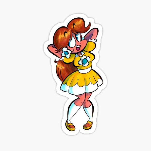 Princess Daisy Stickers | Redbubble