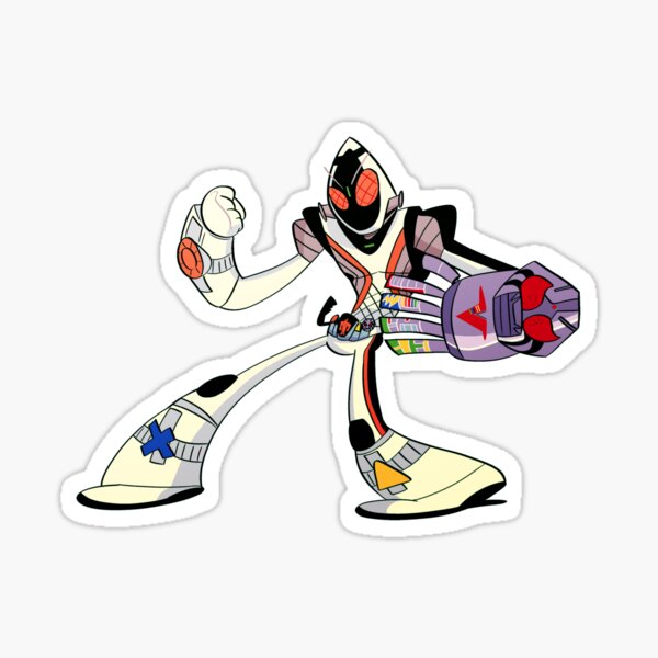 "Kamen Rider Fourze Super-1 Switch" Sticker for Sale by TVsKyle | Redbubble