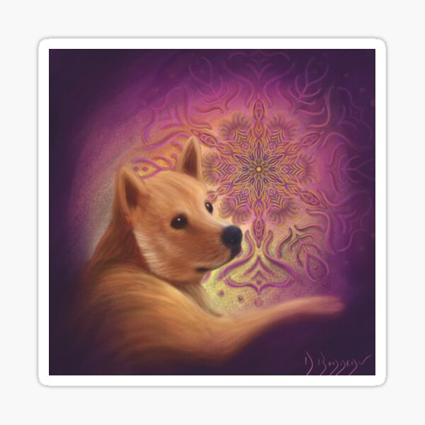 ""Althea" - Custom Work Available" Sticker by GratefullyDyed | Redbubble