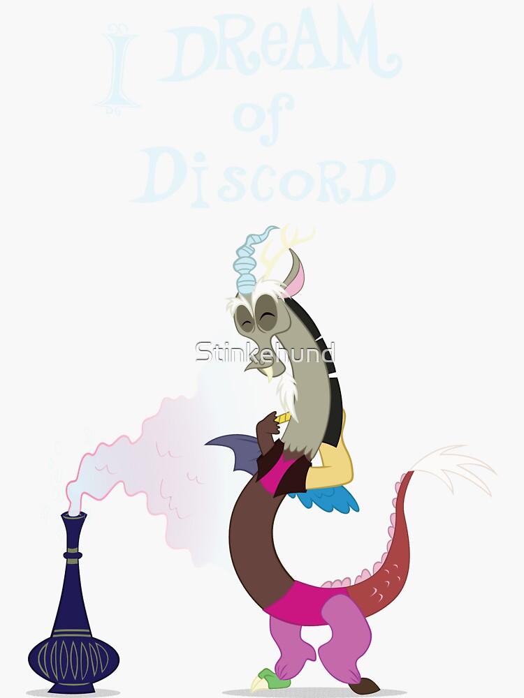 "I dream of Discord" Sticker for Sale by Stinkehund | Redbubble