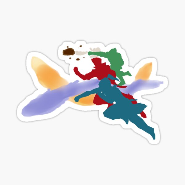 "The Fabulous Fire Ferrets " Sticker by lilysgrotto | Redbubble