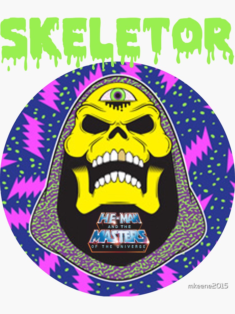"Skeletor" Sticker for Sale by mkeene2015 | Redbubble