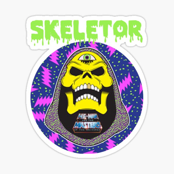 "Skeletor" Sticker for Sale by mkeene2015 | Redbubble