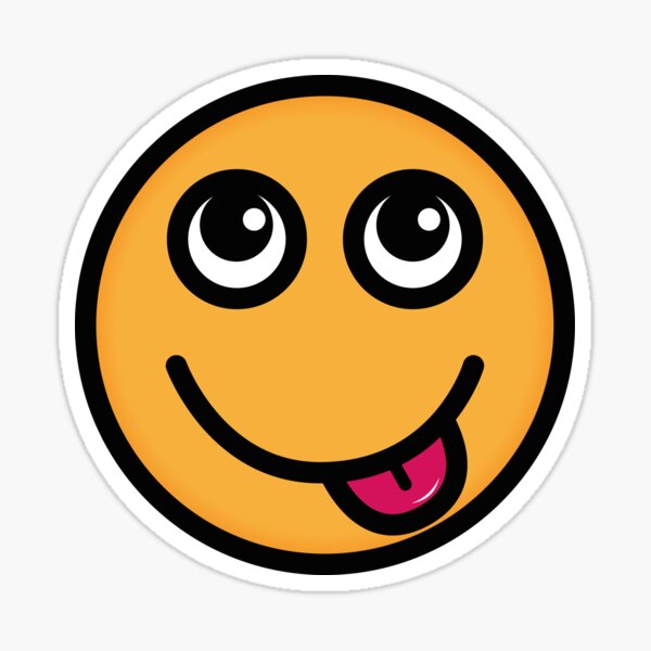 "Mr Cheeky face" Sticker by adzign | Redbubble