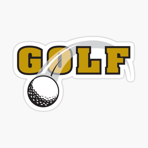 "Golf" Sticker by SportsT-Shirts | Redbubble