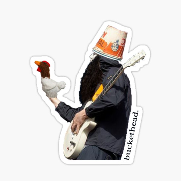 Buckethead Stickers | Redbubble