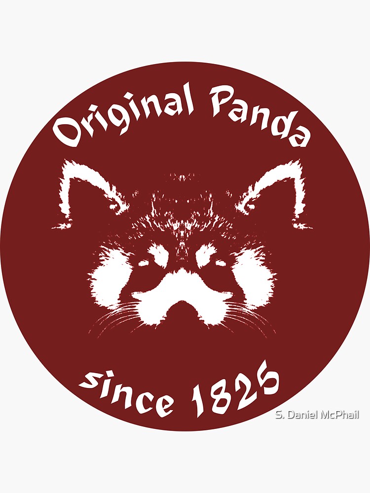 "Original Panda - Since 1825" Sticker for Sale by koh4711 | Redbubble