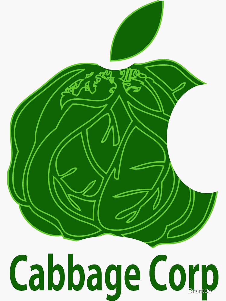 "Legend of Korra Avatar Cabbage Corp" Sticker by Brantoe | Redbubble