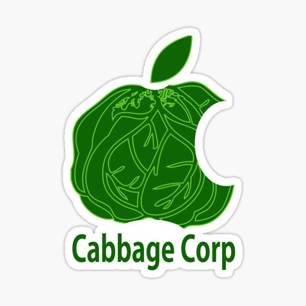 "Legend of Korra Avatar Cabbage Corp" Sticker by Brantoe | Redbubble