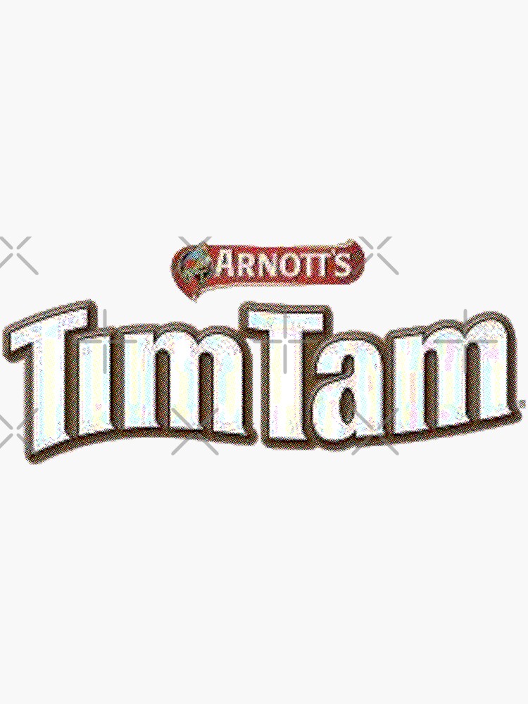 "Tim Tam" Sticker for Sale by tnoteman557 | Redbubble