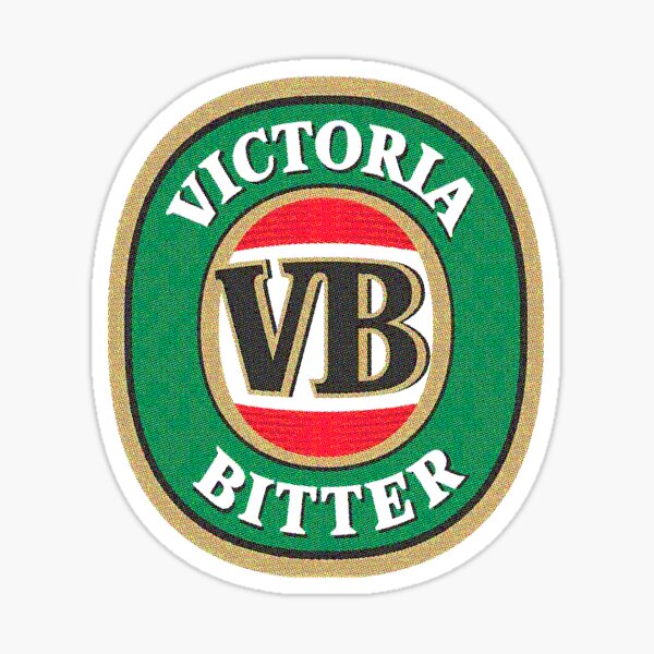 Victoria Bitter Stickers | Redbubble
