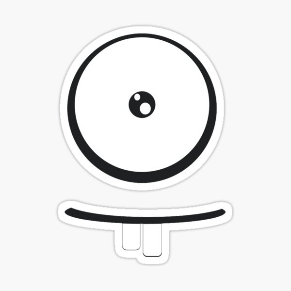 "Red Alien thingy" Sticker for Sale by IligalOdin | Redbubble