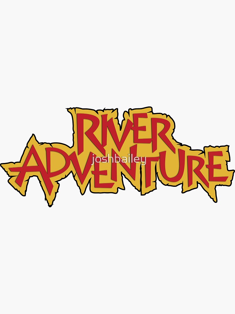 "River Adventure" Sticker for Sale by joshbailey | Redbubble