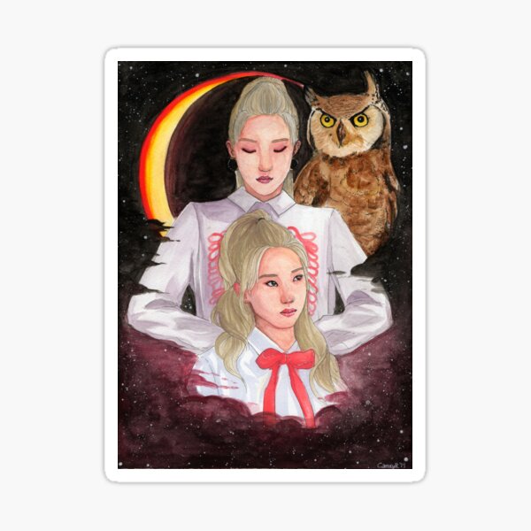 "Kim Lip's Destiny" Sticker for Sale by Camzraz | Redbubble