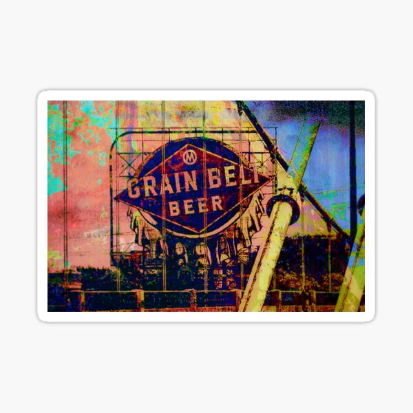 Grain Belt Stickers | Redbubble