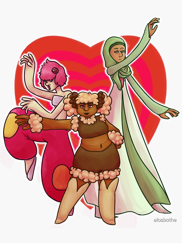 "HERE COMES TEAM CHARM" Sticker for Sale by alosbothe | Redbubble