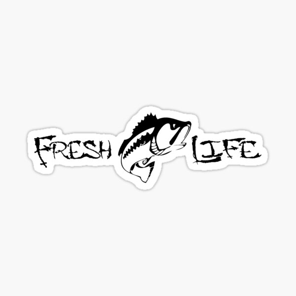 "Fresh life improved" Sticker for Sale by ContactLenz | Redbubble