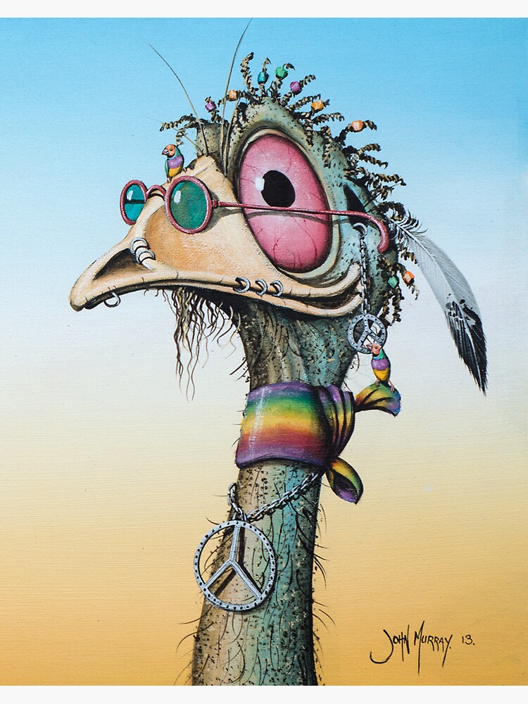 "Hey Man" Sticker for Sale by johnmurrayart | Redbubble