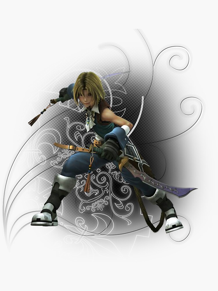 "Final Fantasy Dissidia - Zidane" Sticker by IzayaUke | Redbubble