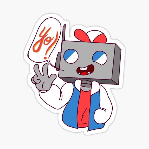 "Yo" Sticker by MS-804 | Redbubble