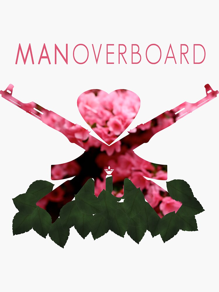 "(Wo)man Overboard" Sticker for Sale by TheSurgeon | Redbubble