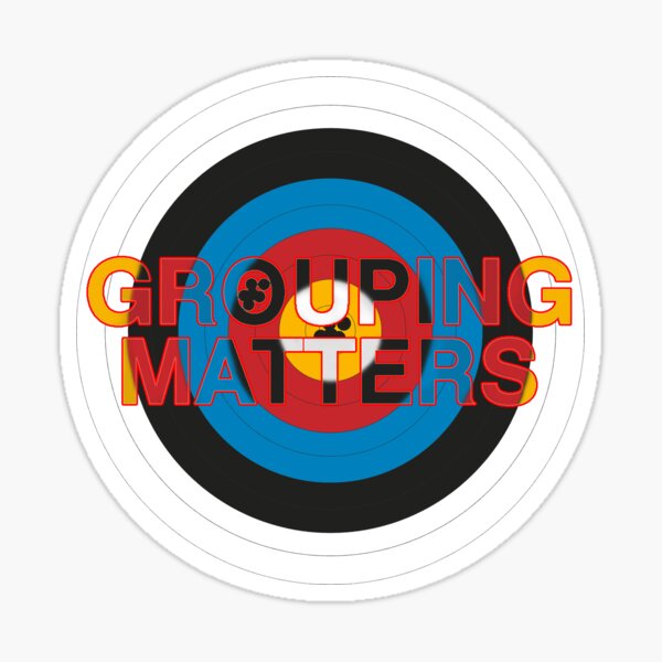 "GROUPING MATTERS" Sticker by JAYSA2UK | Redbubble