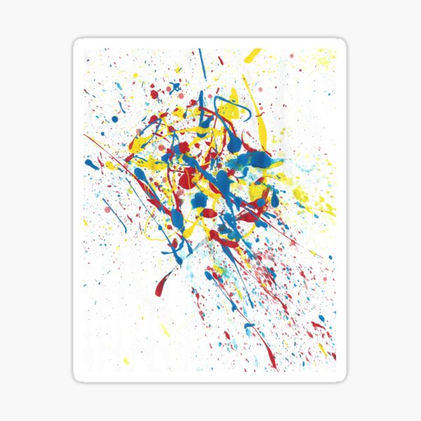 "Splash. " Sticker for Sale by BABSHITROTOTO | Redbubble