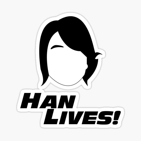 "Han Lives!" Sticker by ekemaorjet | Redbubble