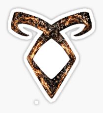 Angelic Rune Stickers | Redbubble