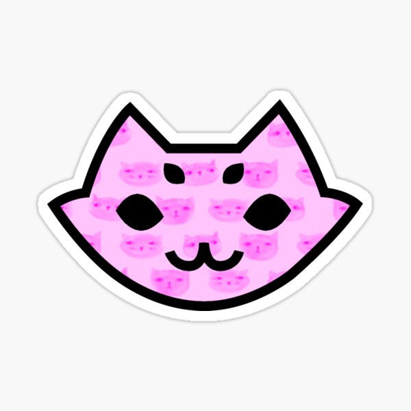 "Cat Roxy logo" Sticker by Samoon | Redbubble